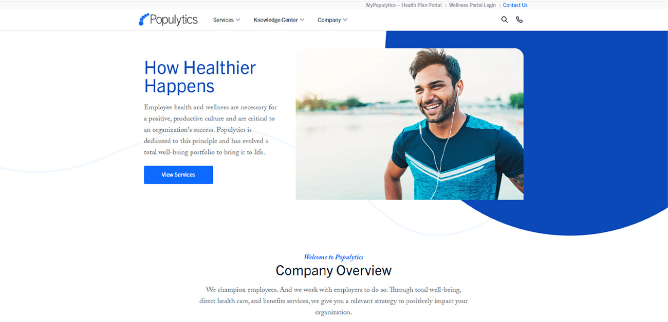 POPULYTICS, INC. FOCUSES ON TOTAL WELL-BEING WITH NEW WEBSITE, NEW ...