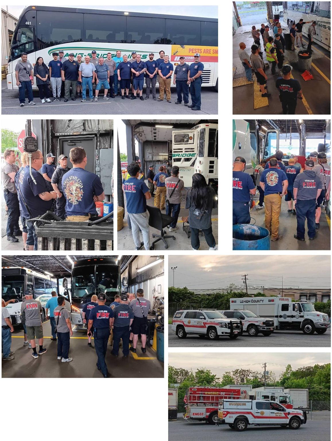 Trans-Bridge Lines Hosts Local Fire Department for Bus Emergency ...